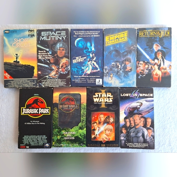 Universal | Media | Vintage Scifi And Adventure Vhs Collection Short ...